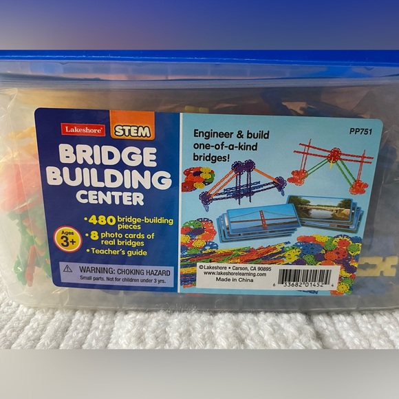 Lakeshore | Toys | Lakeshore Stem Bridge Building Center | Poshmark